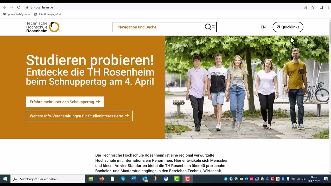 E-Tutorials Campus Mühldorf am Inn : Technische Hochschule Rosenheim